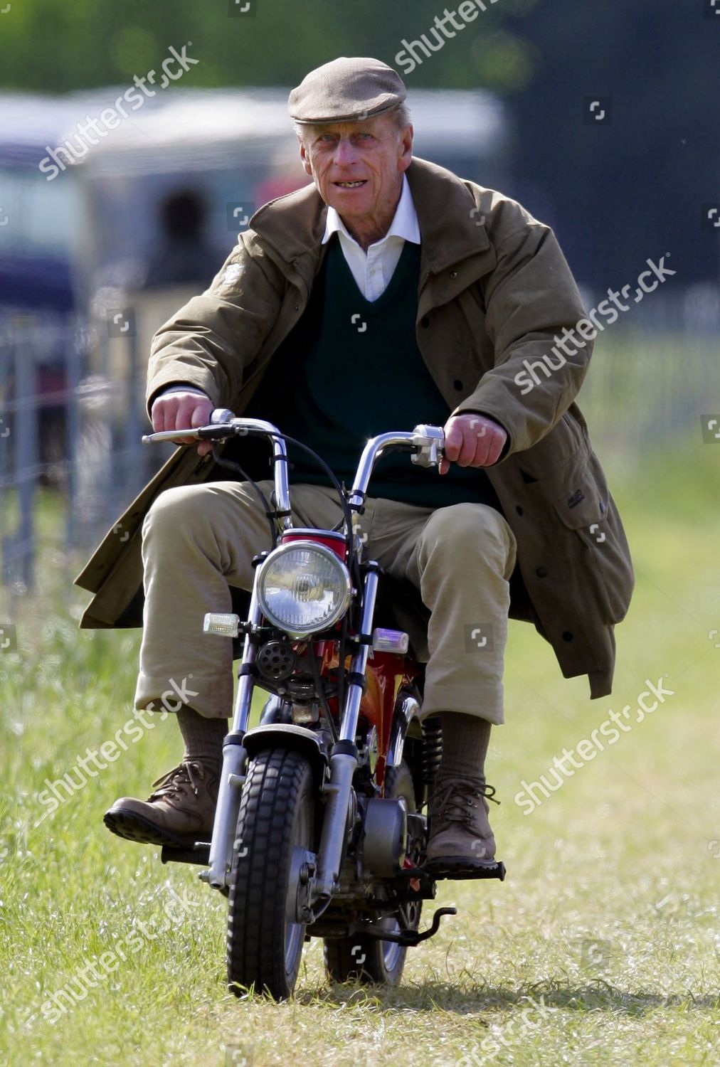 Prince Philip Riding Easy Rider Monkey Editorial Stock Photo - Stock ...