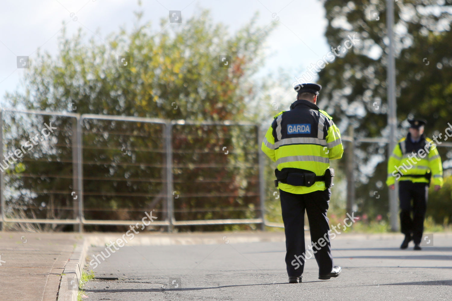 Irish Police Officers Known Garda Remain Editorial Stock Photo - Stock ...