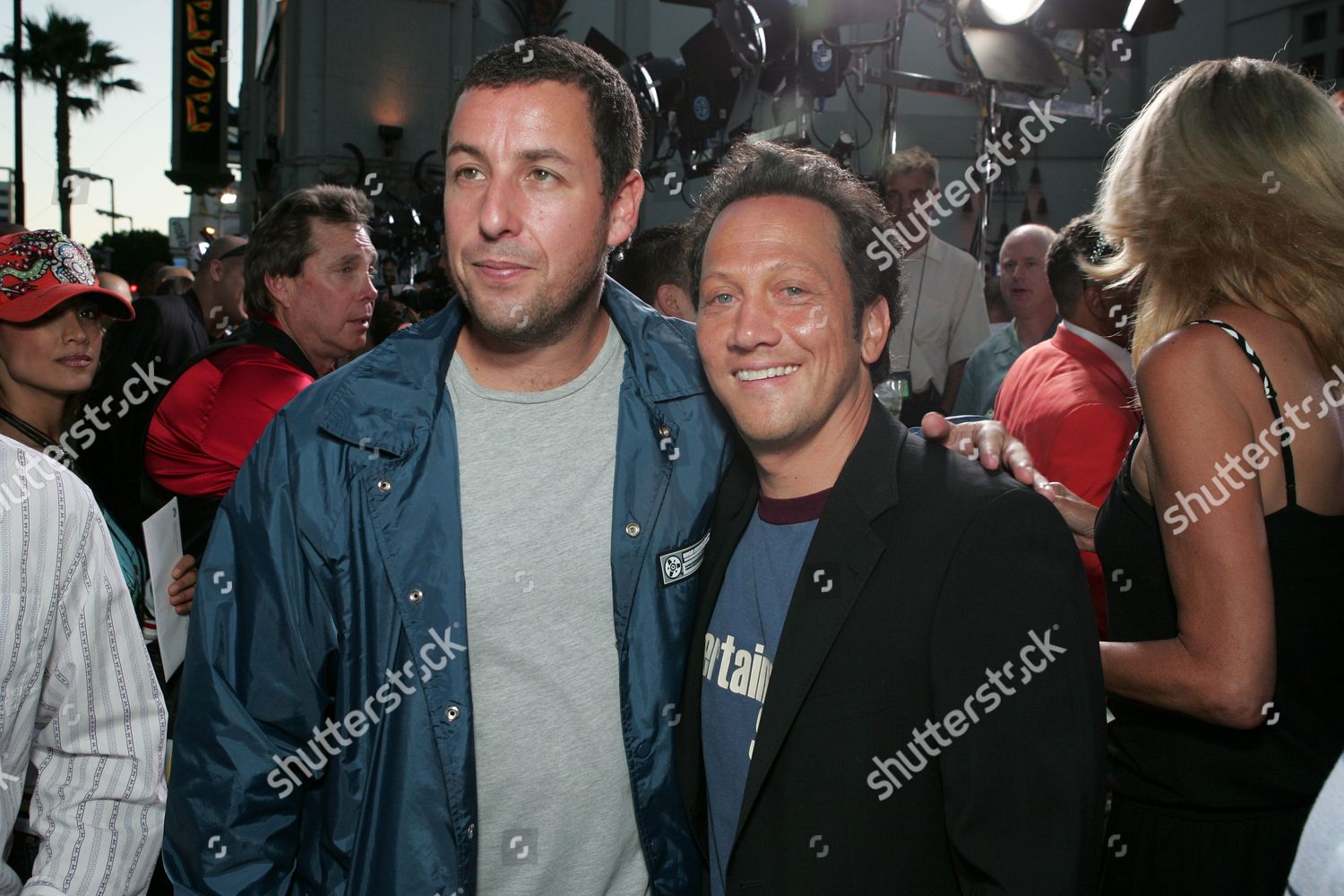 Adam Sandler Rob Schneider Editorial Stock Photo - Stock Image ...