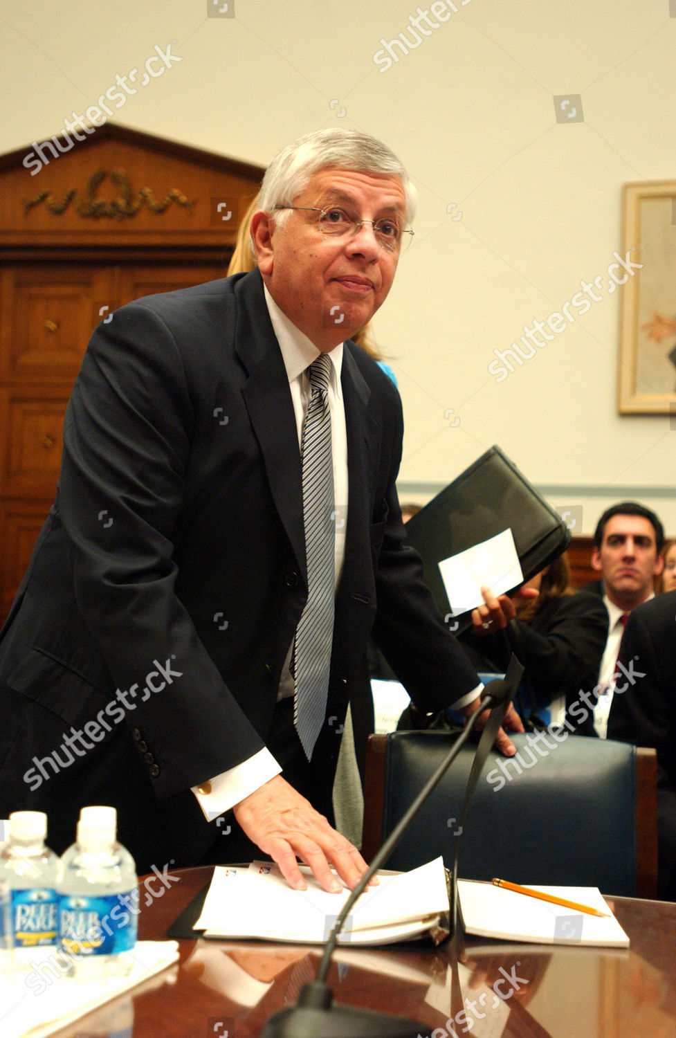 David J Stern Commissioner National Basketball Editorial Stock Photo ...