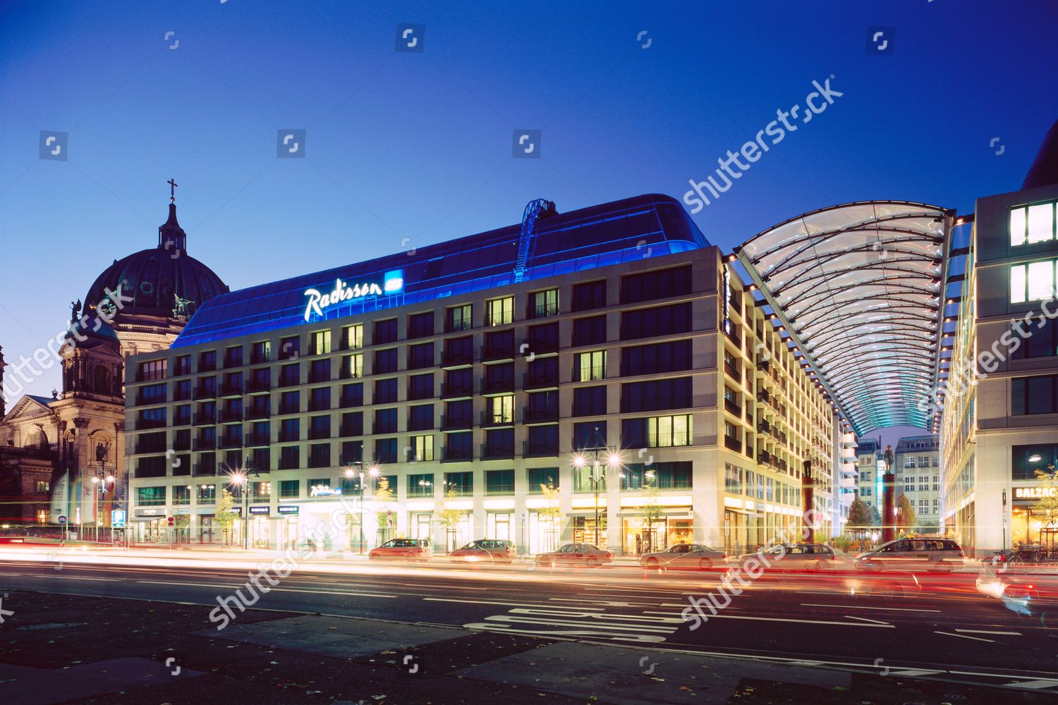 Hotel Radisson Sas Berlin Dom Aquaree Editorial Stock Photo - Stock ...