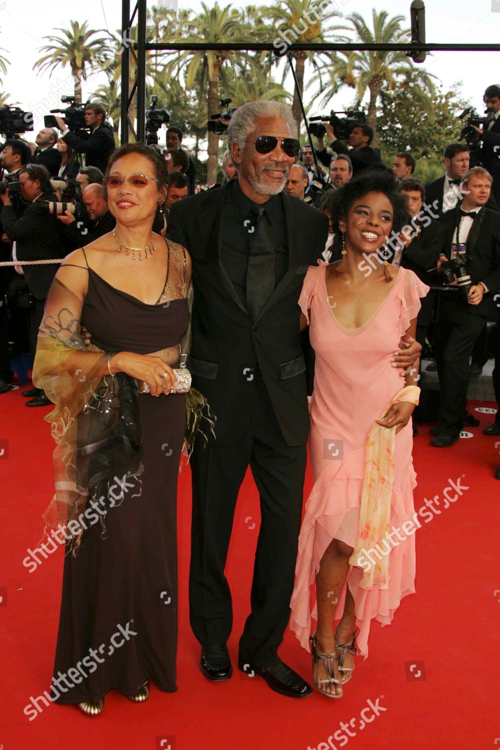 Morgan Freeman Family Editorial Stock Photo - Stock Image | Shutterstock