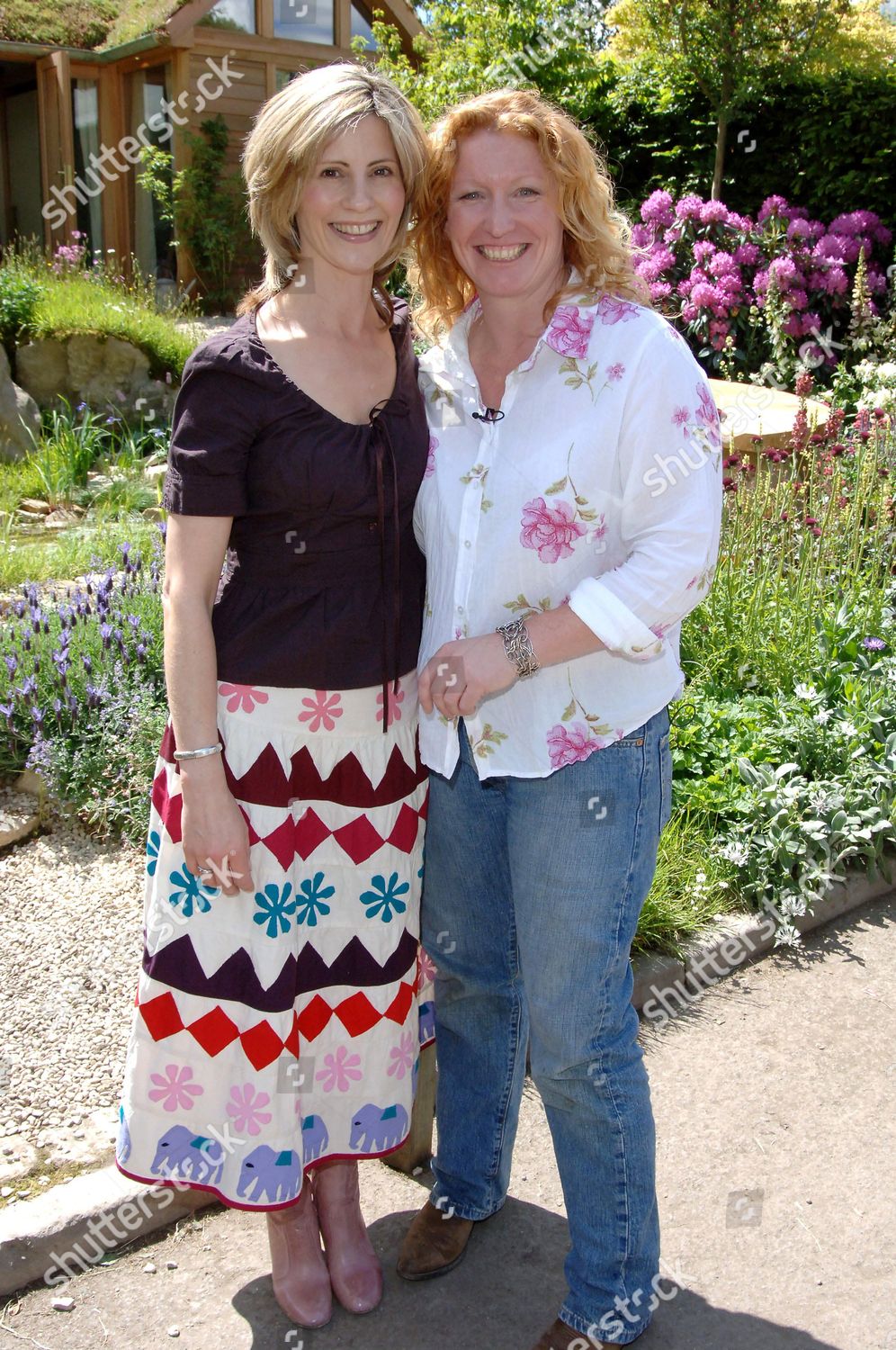 Julia Carling Charlie Dimmock Editorial Stock Photo - Stock Image ...