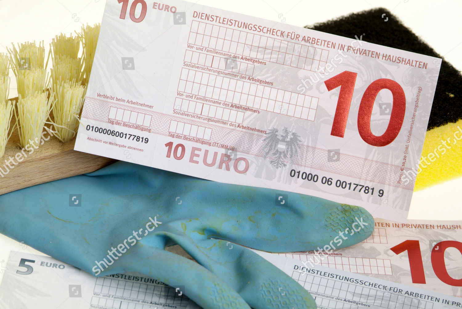 Austrian Service Cheque Editorial Stock Photo - Stock Image | Shutterstock