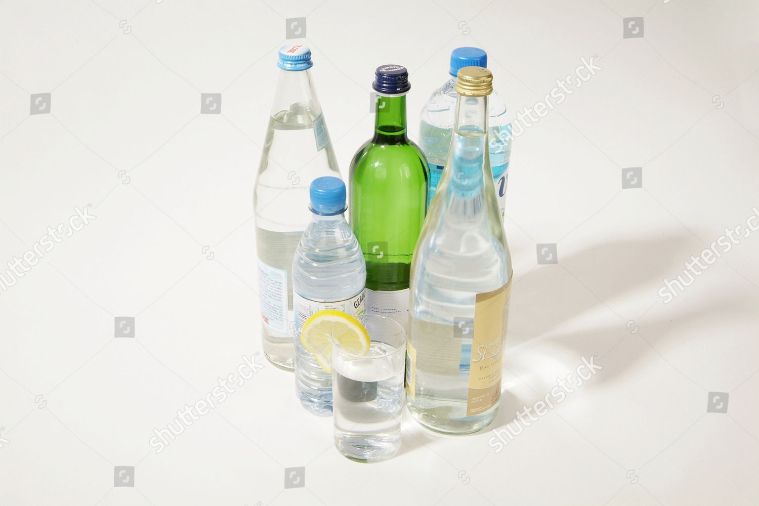 Different Mineral Water Bootles Editorial Stock Photo - Stock Image ...