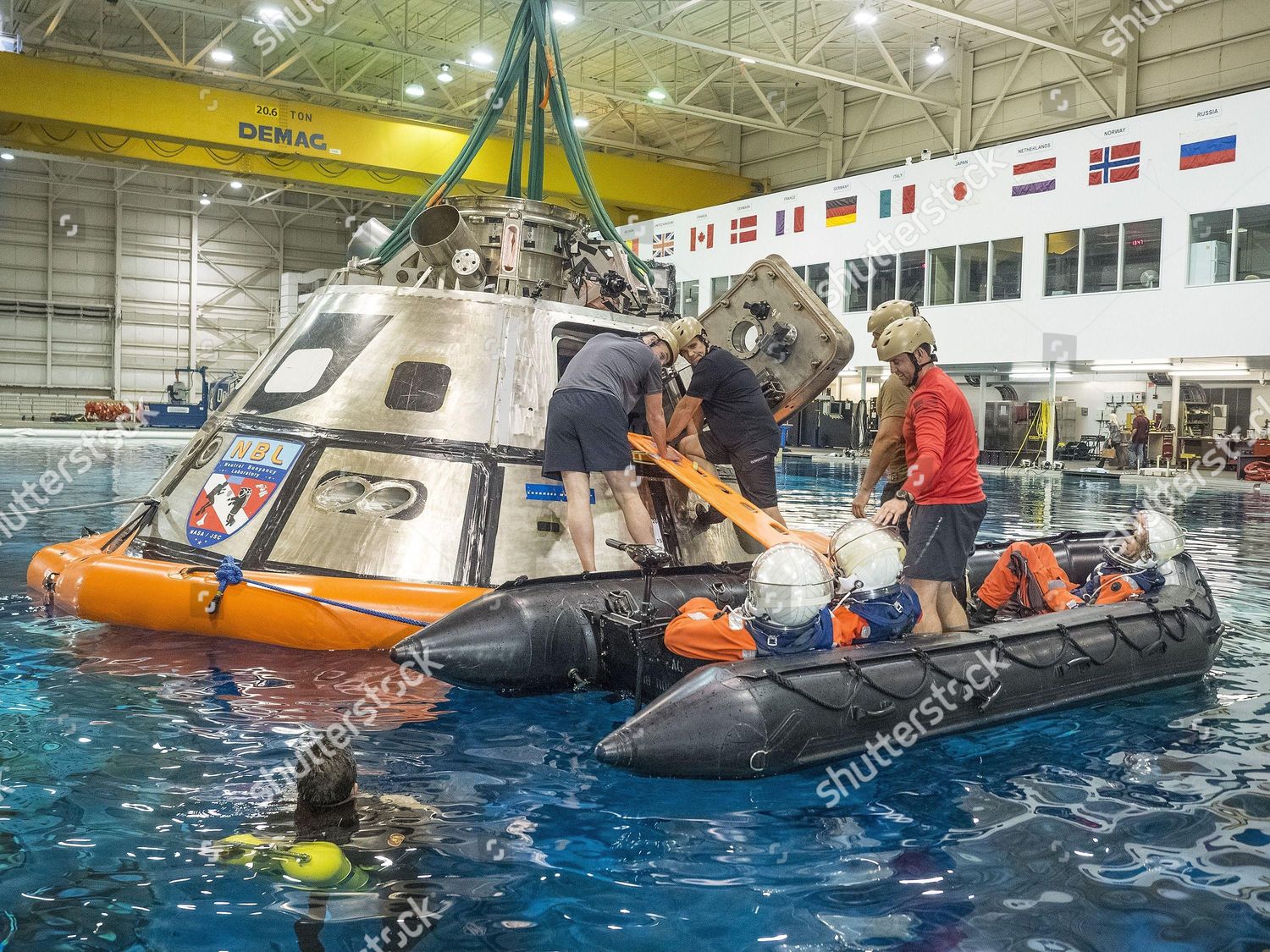 When Astronauts Come Home Orion Deepspace Editorial Stock Photo - Stock ...