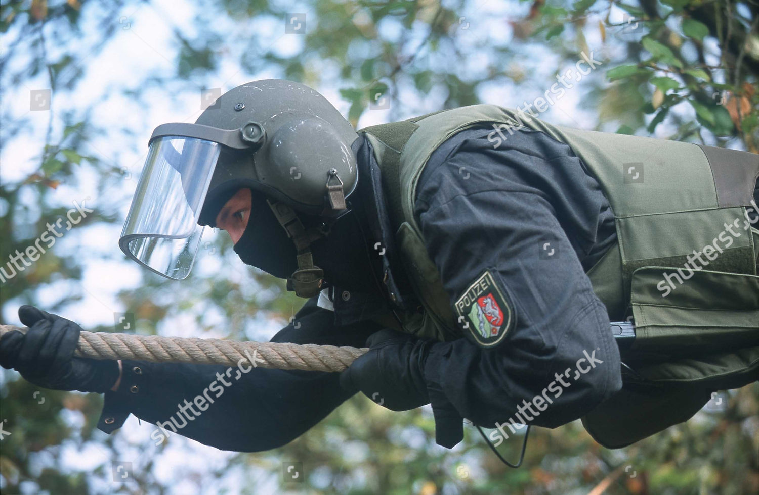 Deu Germany Police Swat Team Arresting Editorial Stock Photo - Stock ...