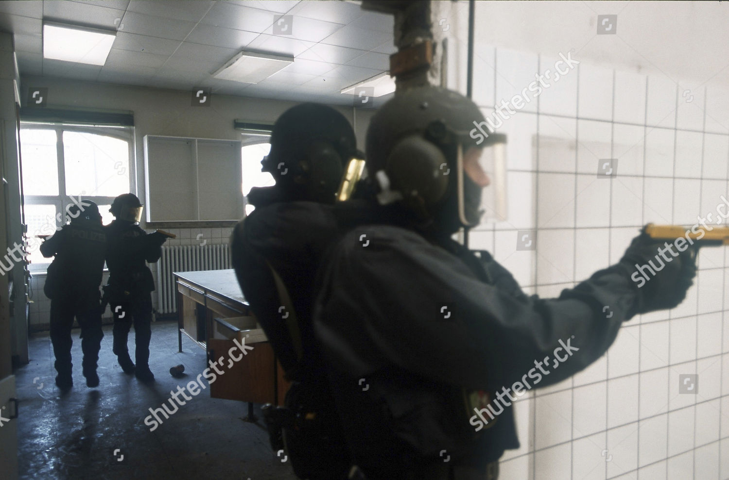 Deu Germany Police Swat Team Arresting Editorial Stock Photo - Stock ...