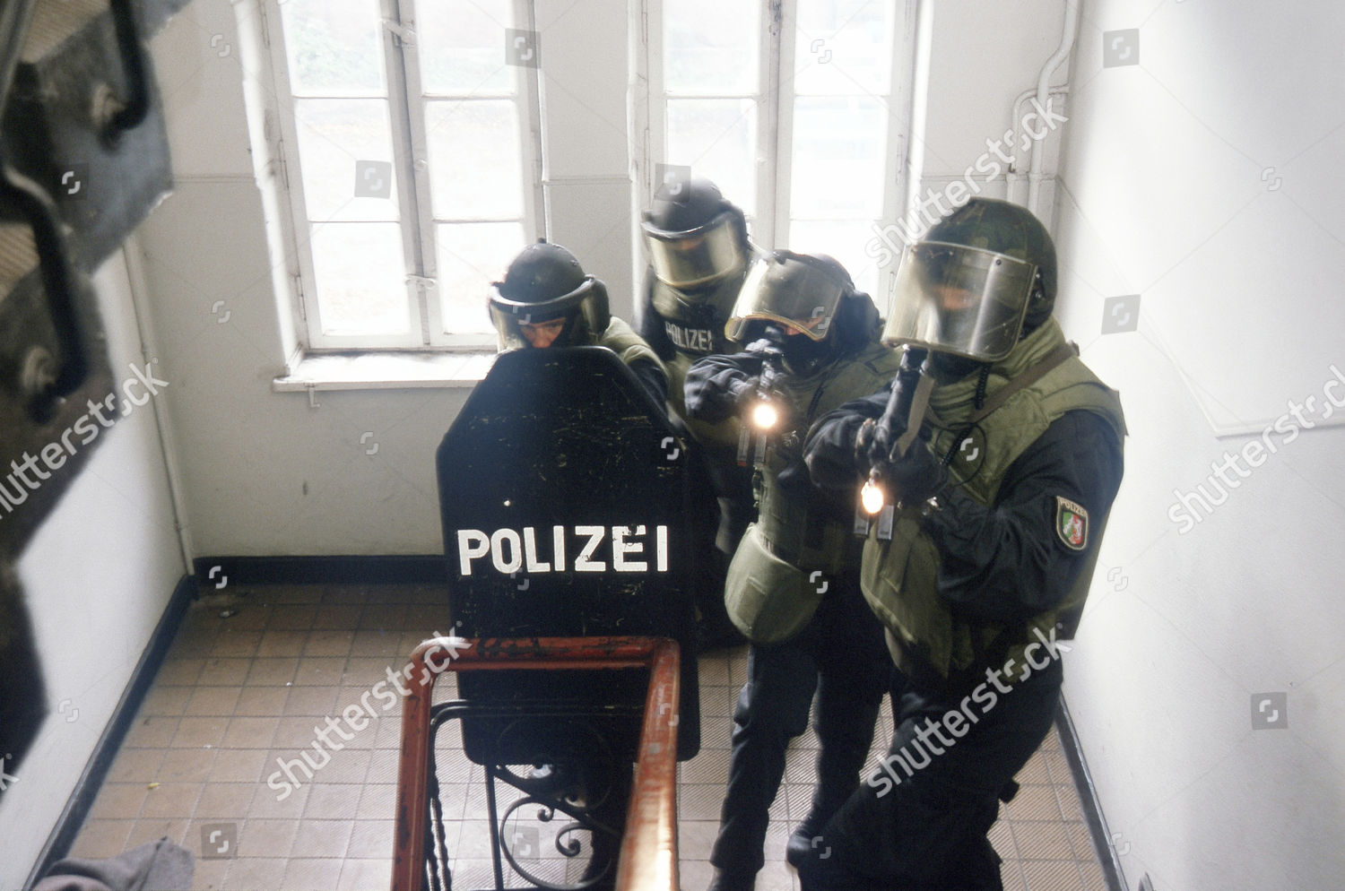 Deu Germany Police Swat Team Arresting Editorial Stock Photo - Stock ...