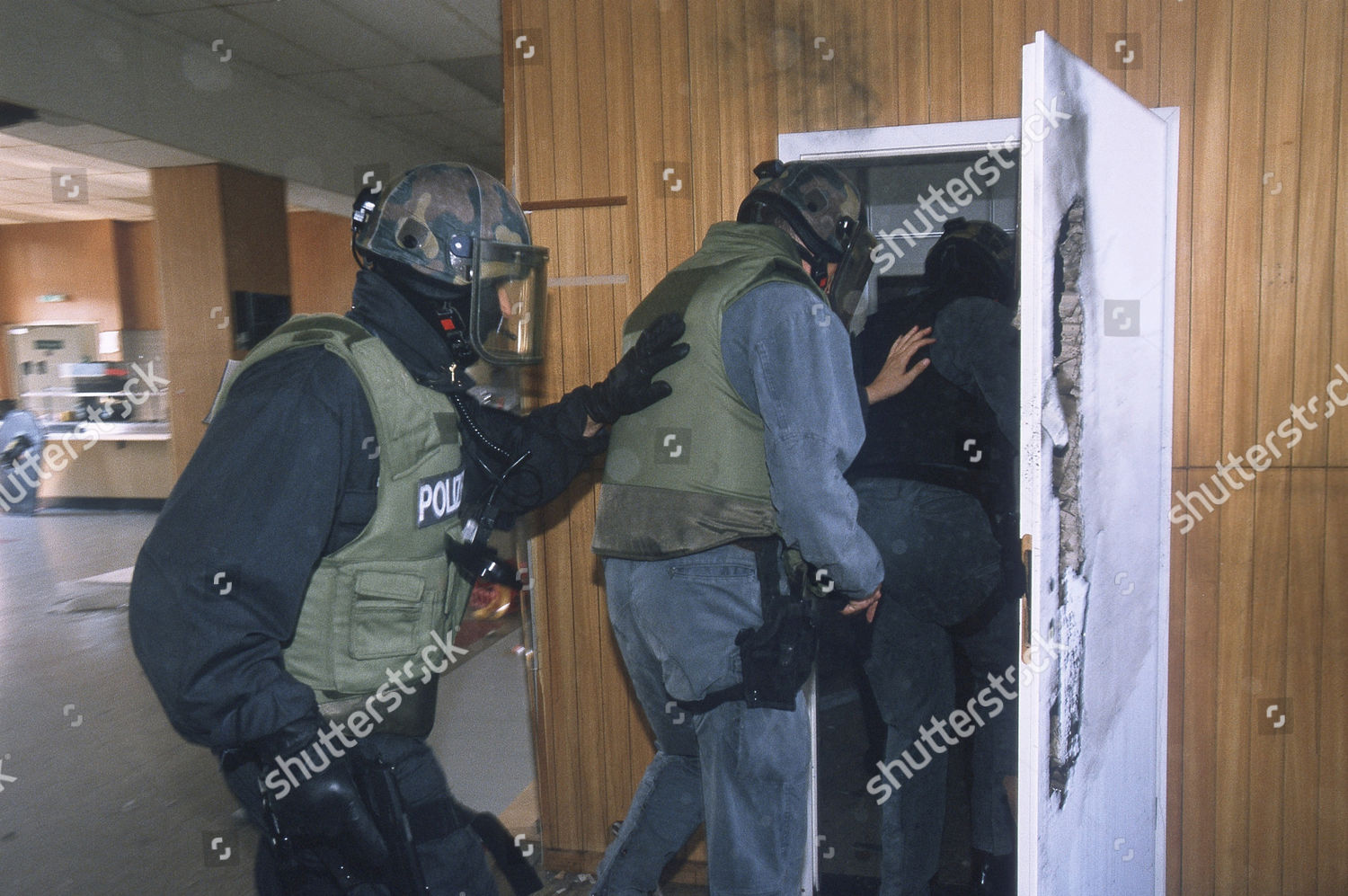 Deu Germany Police Swat Team Arresting Editorial Stock Photo - Stock ...