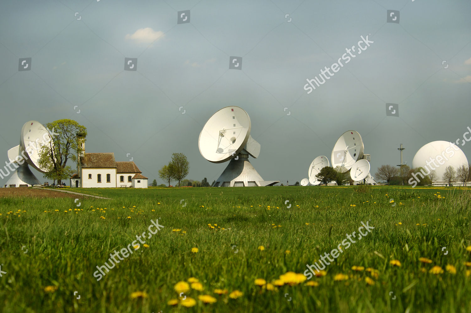 Antenna Antennas Aerials Aerial Museum Raisting Editorial Stock Photo ...