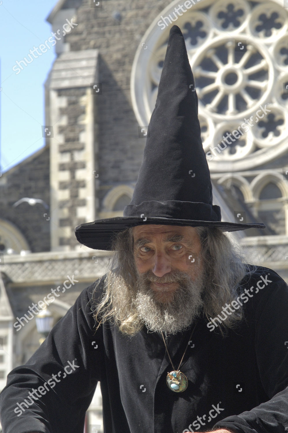 Wizard Front Cathedral Christchurch New Zealand Editorial Stock Photo ...