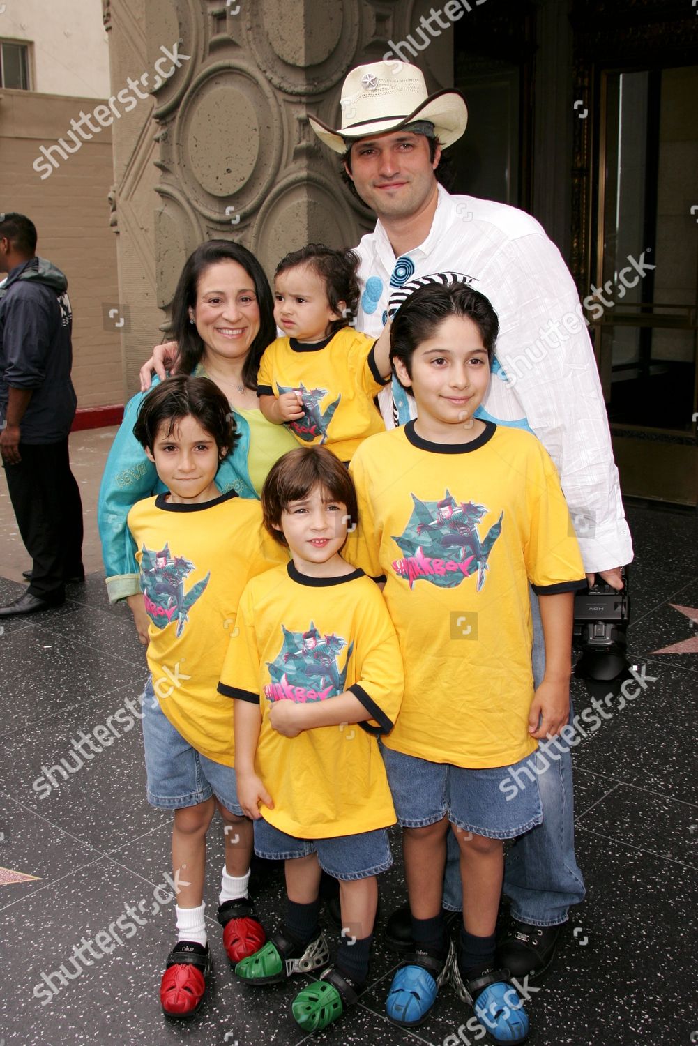 Robert Rodriguez Wife Elizabeth Avellan Family Editorial Stock Photo ...