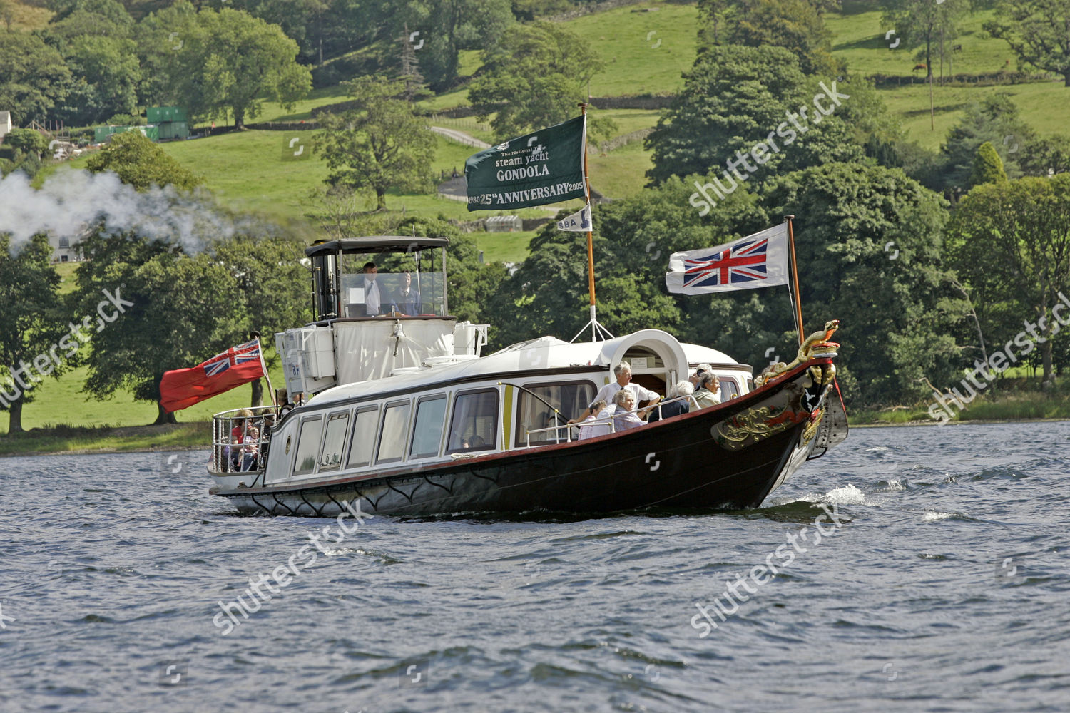 Coniston Gbr 21 Aug 2005 Steam Editorial Stock Photo - Stock Image ...