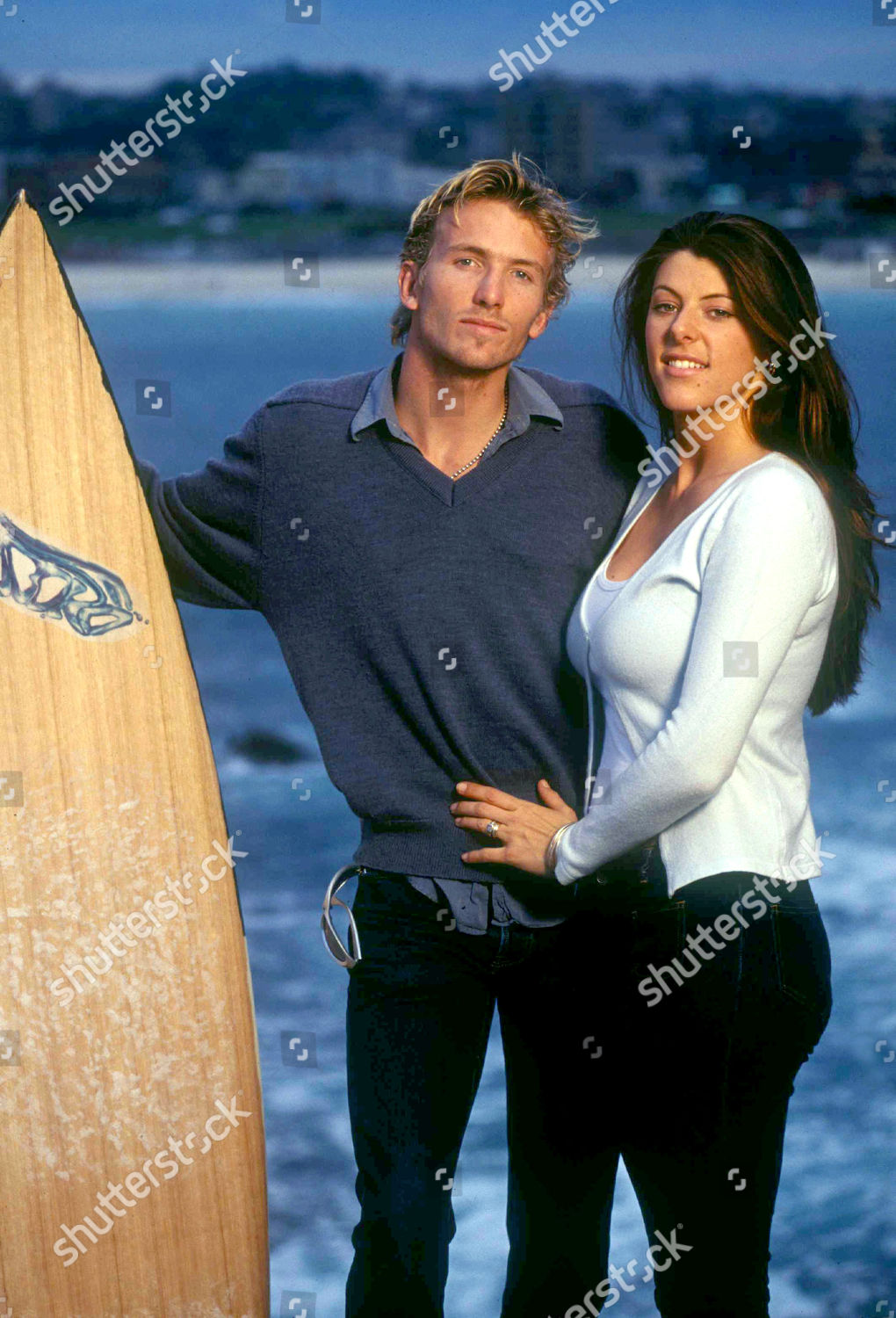 Zoe Tryon Surfing Boyfriend Bondi Beach Editorial Stock Photo - Stock ...
