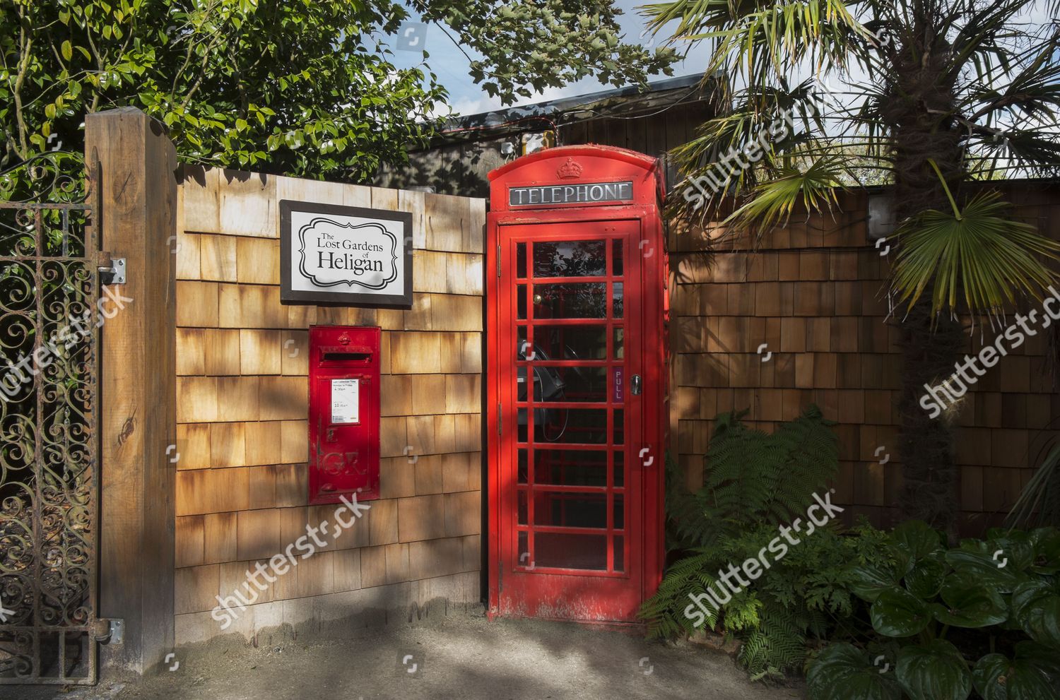 Red Phone Box Post Box Editorial Stock Photo - Stock Image | Shutterstock