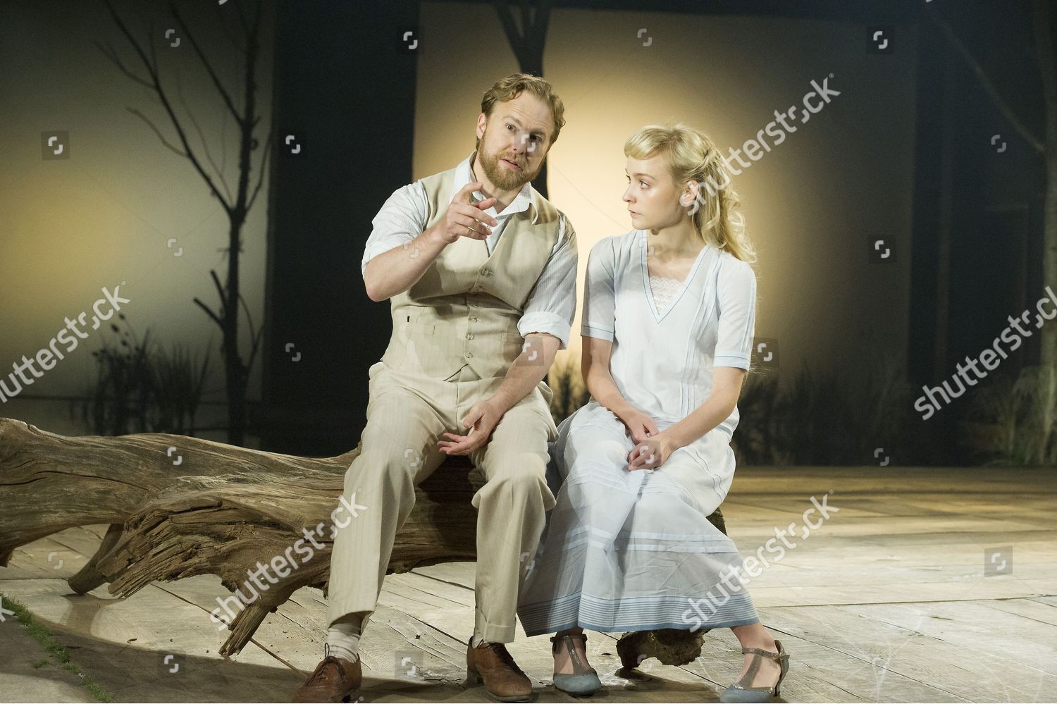 SAMUEL WEST BORIS TRIGORIN OLIVIA VINALL Editorial Stock Photo - Stock ...