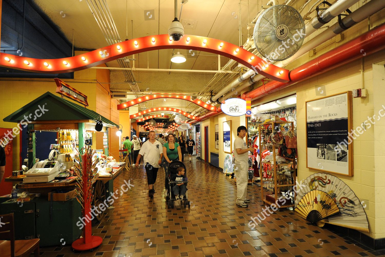 Interior View Shops Navy Pier Amusement Editorial Stock Photo - Stock ...