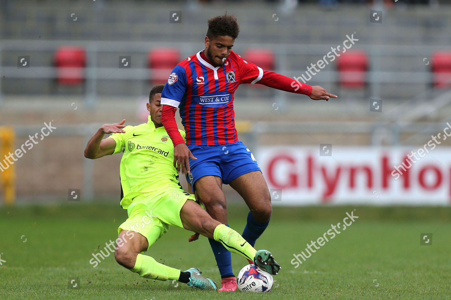 Jake Carroll Hartlepool United Josh Passley Editorial Stock Photo ...
