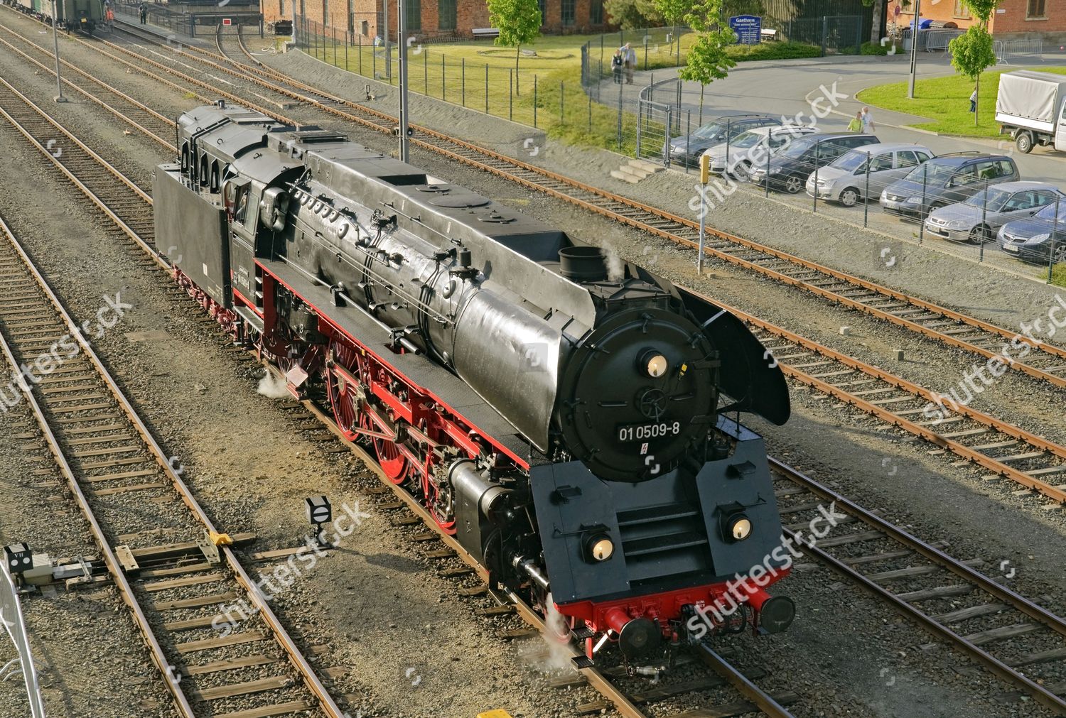 Class 01 Steam Locomotive German Steam Editorial Stock Photo - Stock ...