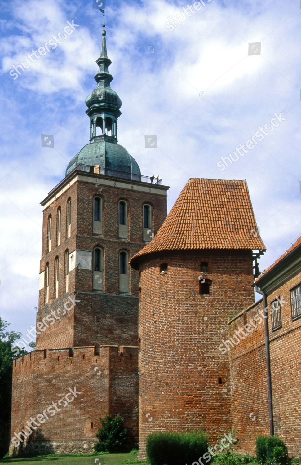 Copernicus Tower Bishops Castle On Vistula Editorial Stock Photo ...