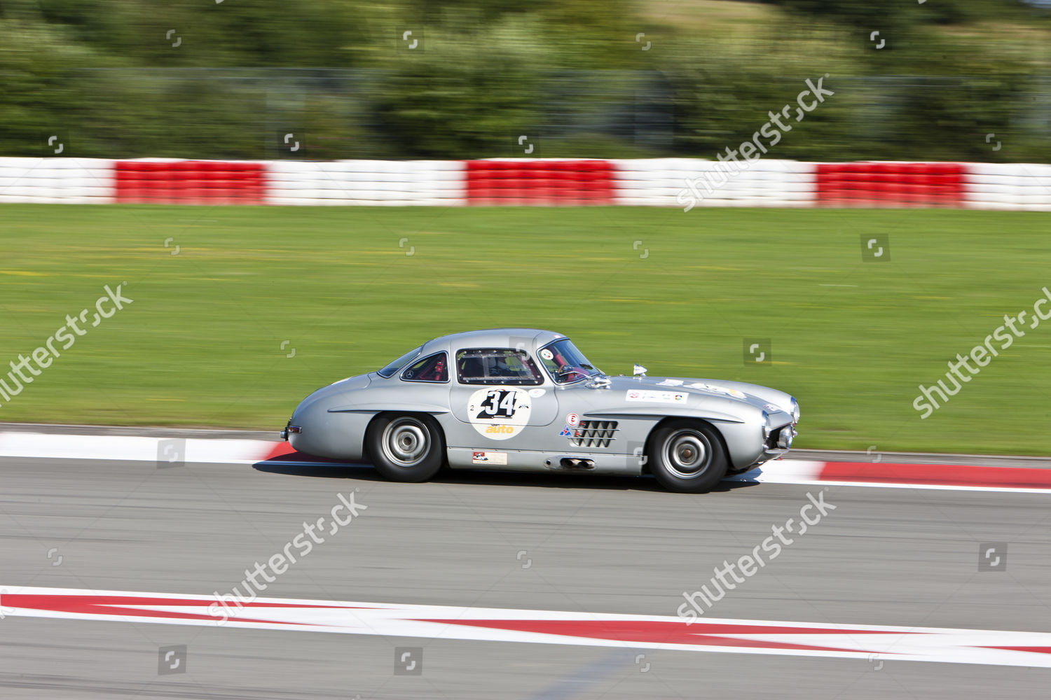 Race Postwar Racing Cars Mercedes 300 Editorial Stock Photo - Stock ...