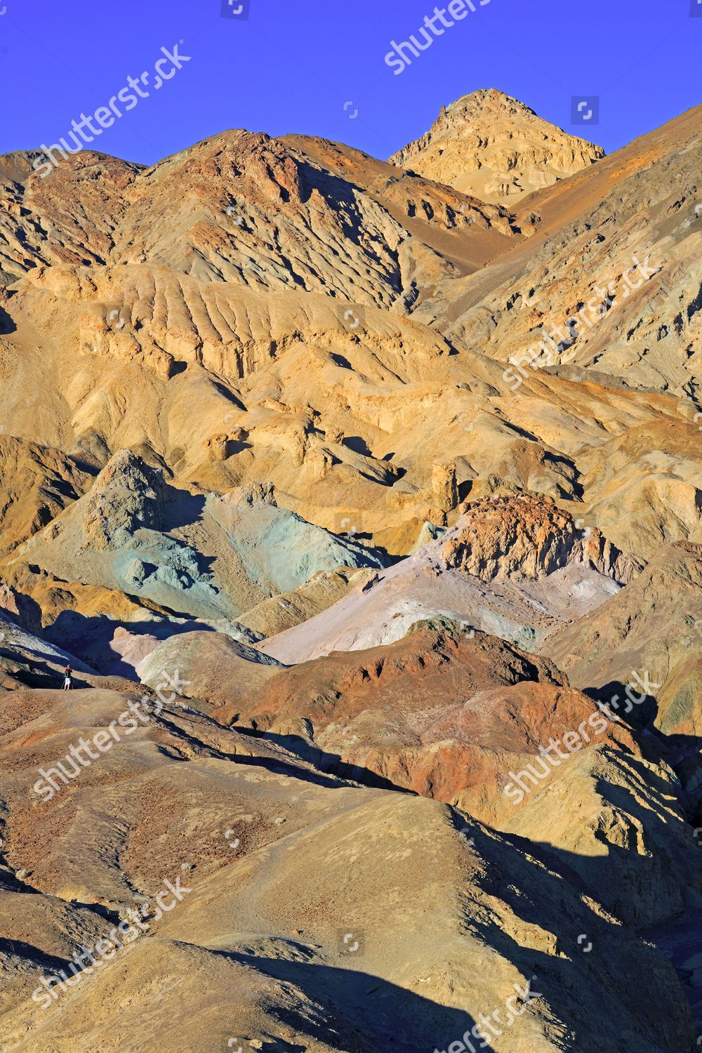 Rock Colours Caused By Oxidation Different Editorial Stock Photo ...