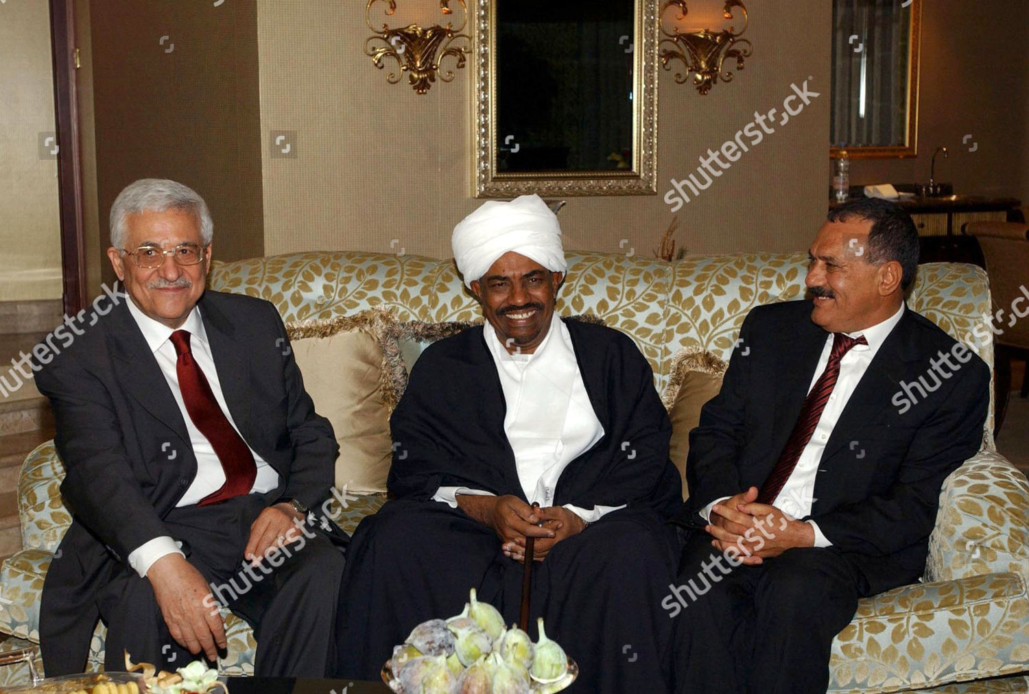 Mahmoud Abbas Sheikh Sabah Al Ahmed Editorial Stock Photo - Stock Image ...