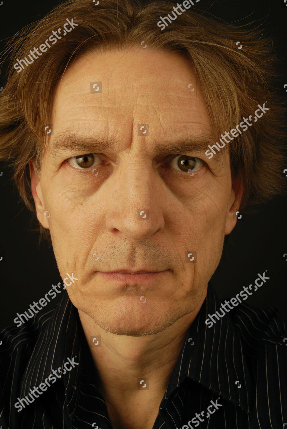 Model Released Portrait Serious Looking Man Editorial Stock Photo ...