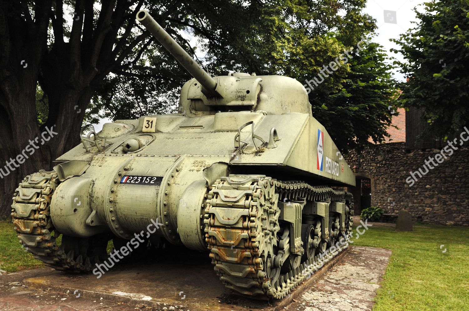 French Tank Memorial Renard World War Editorial Stock Photo - Stock ...