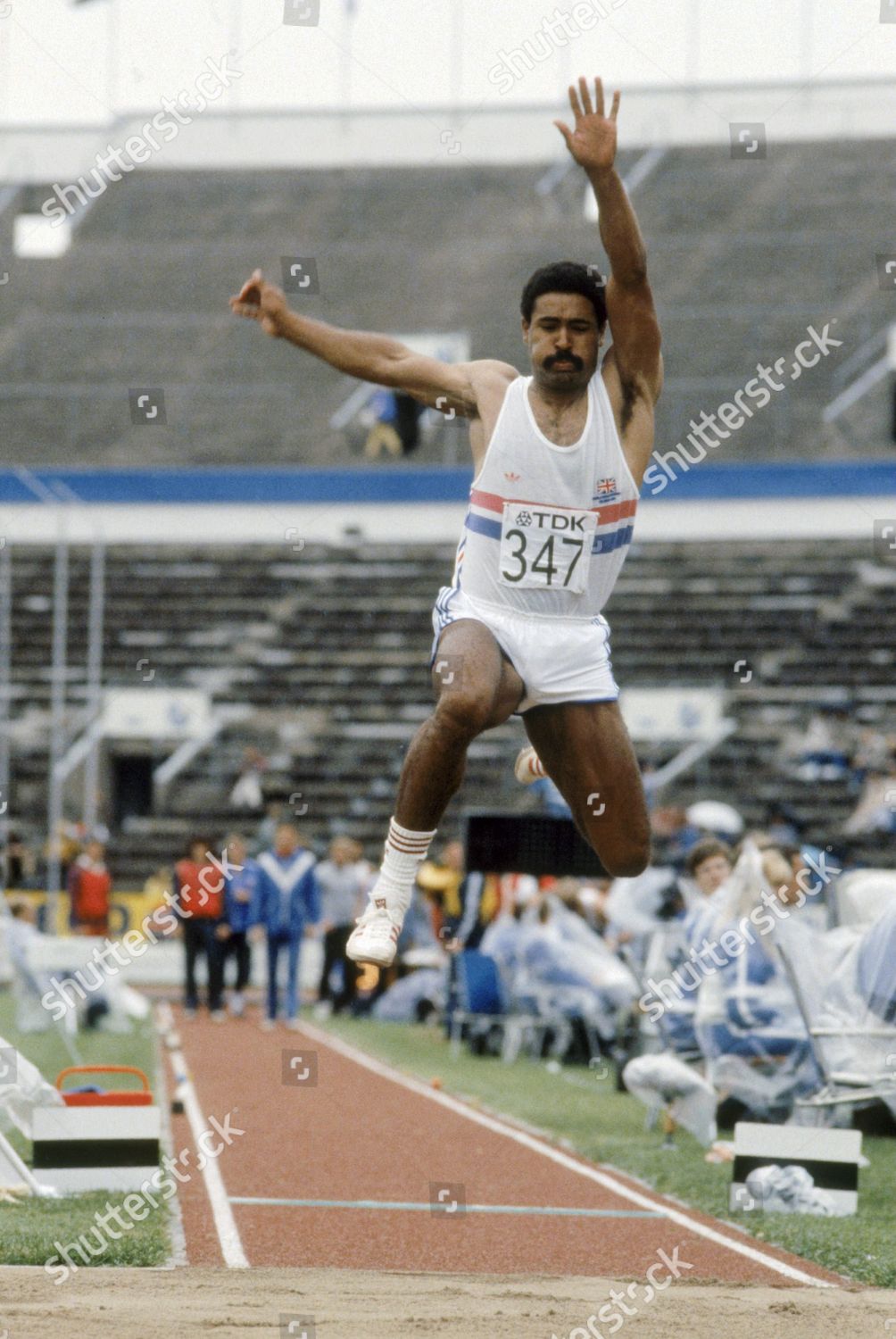 Long Jump Mens Decathlon Winner Daley Editorial Stock Photo - Stock ...