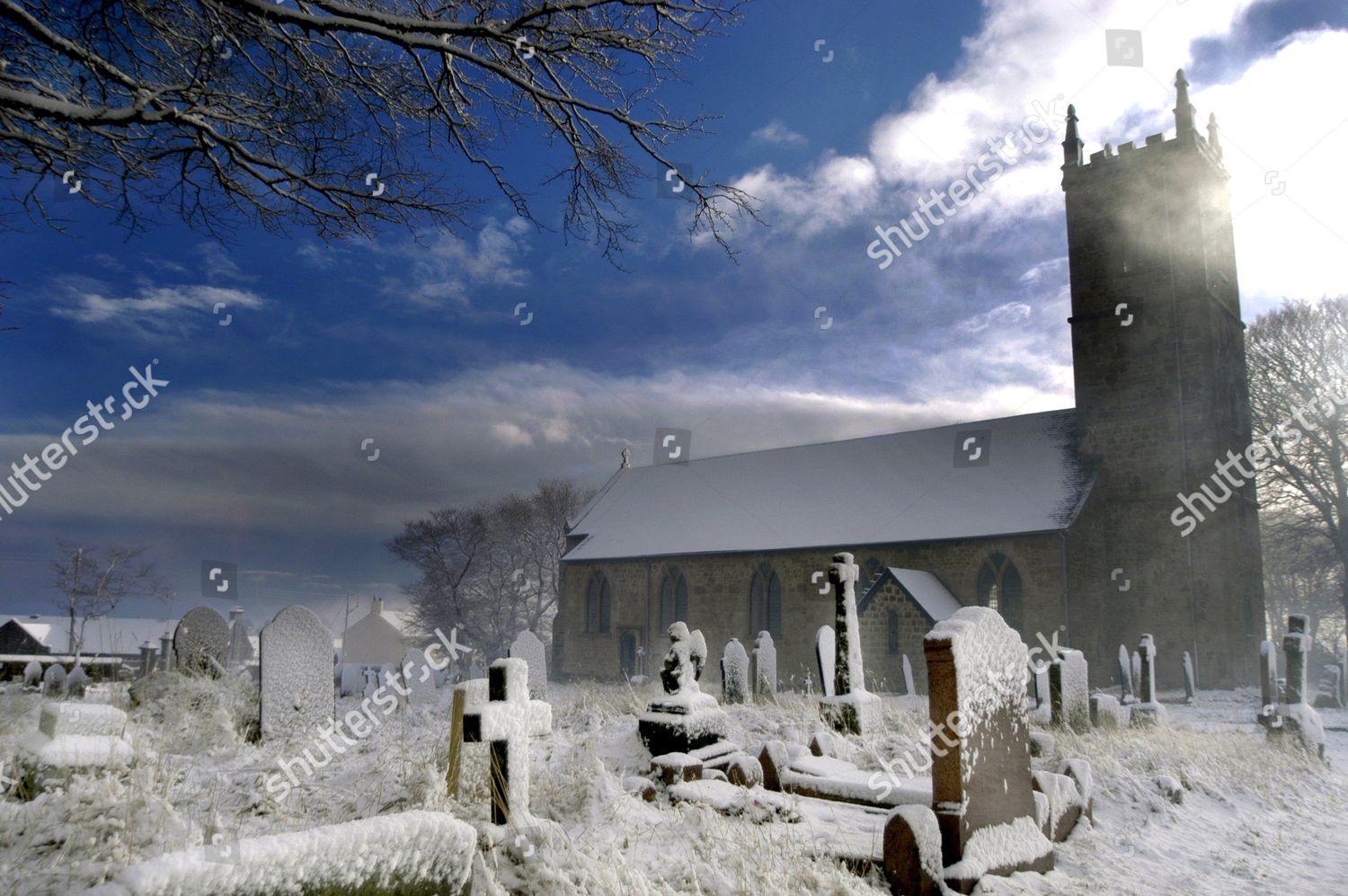 St Michael All Angels Church Princetown Editorial Stock Photo - Stock ...