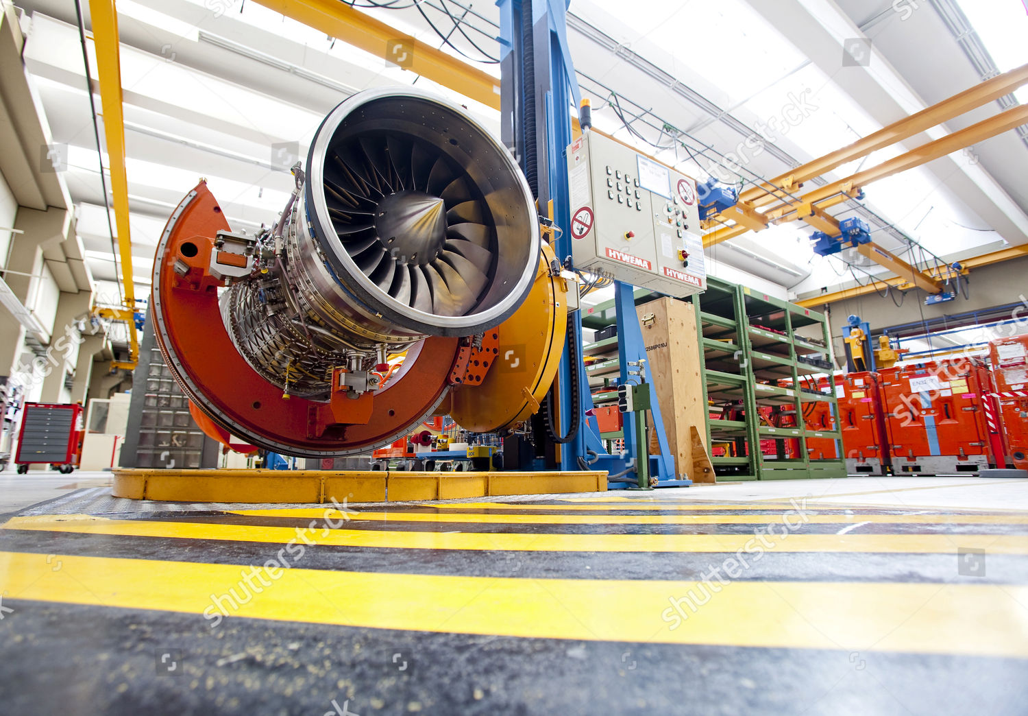 Jet Engine Construction Mtu Aero Engines Editorial Stock Photo - Stock ...