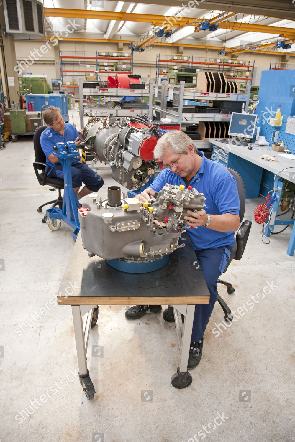 Jet Engine Construction Mtu Aero Engines Editorial Stock Photo - Stock ...