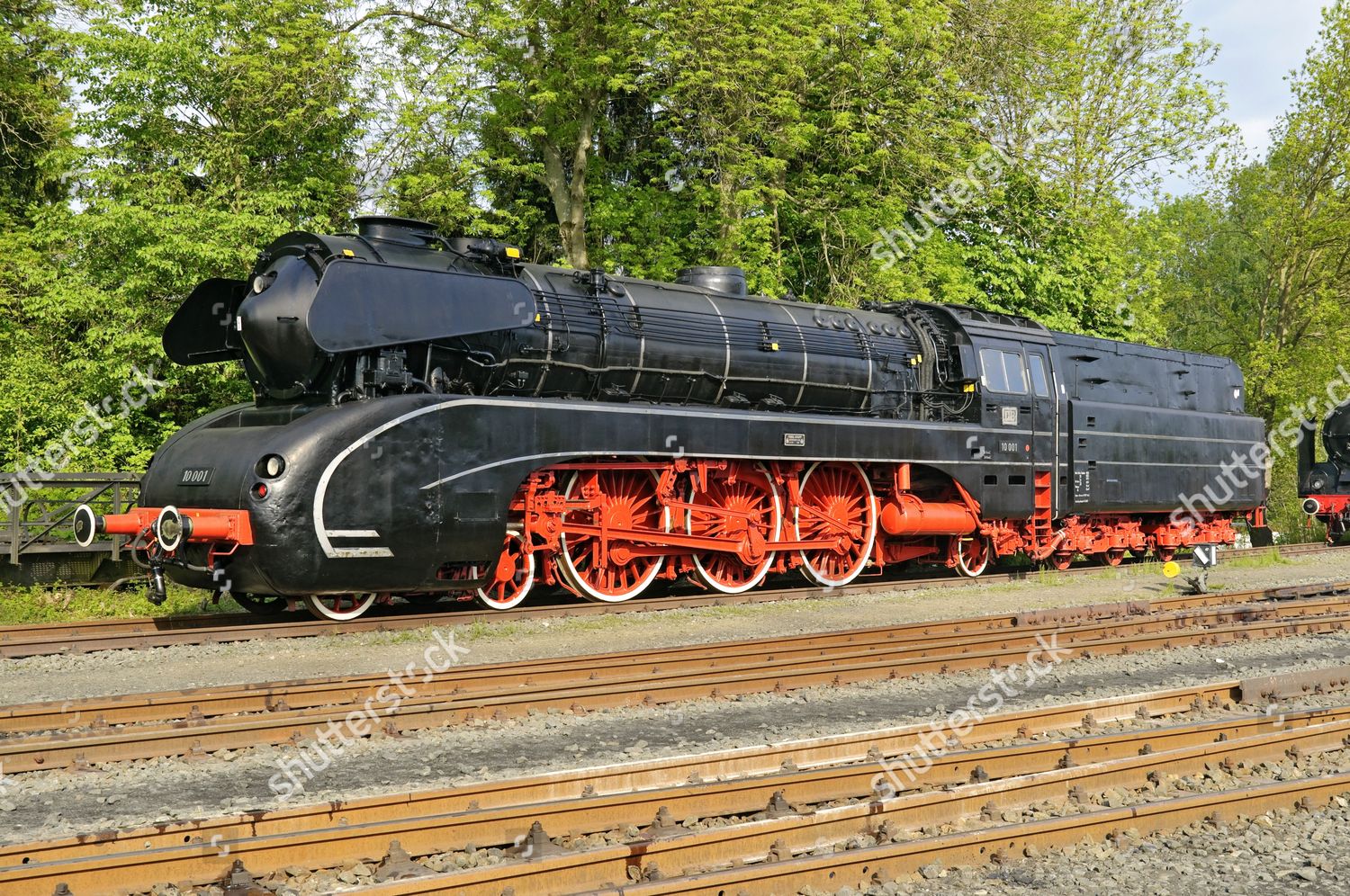 Steam Locomotive No 10 001 German Editorial Stock Photo - Stock Image ...