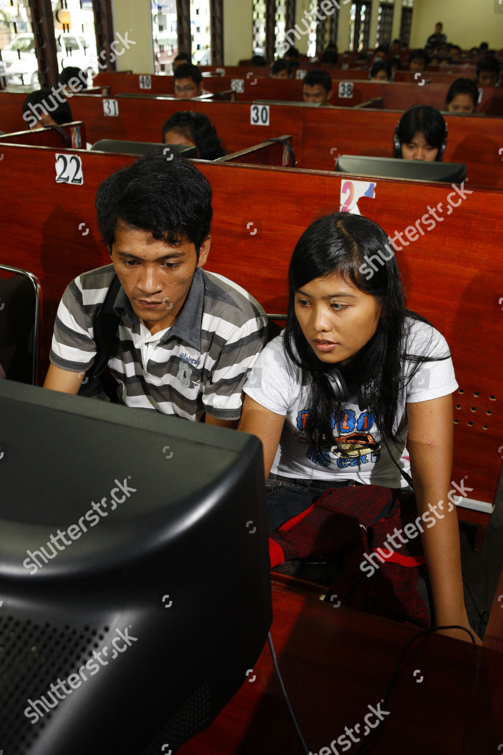 Students Computer Room Hkbp Nommensen University Editorial Stock Photo ...