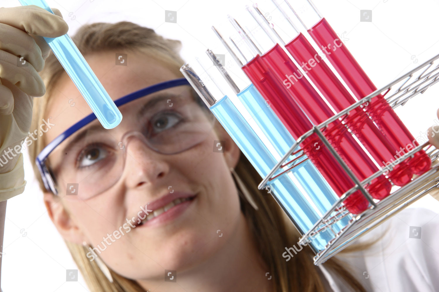 Model Released Chemistry Laboratory Lab Technician Editorial Stock ...