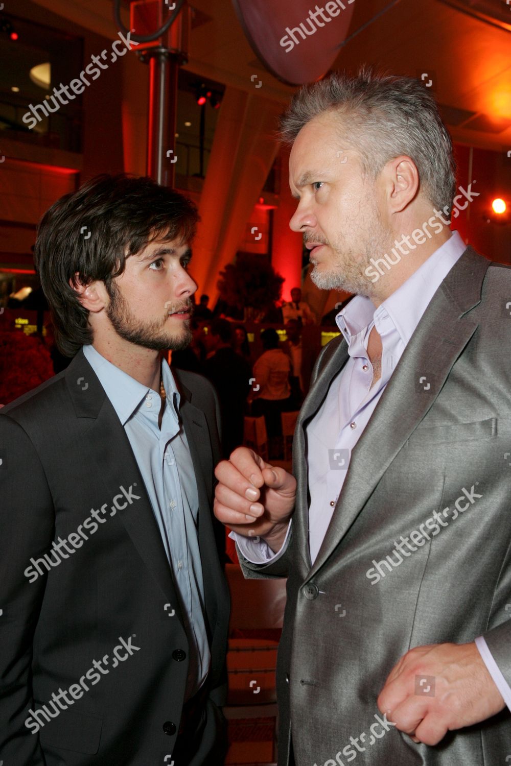 Justin Chatwin Tim Robbins Editorial Stock Photo - Stock Image ...