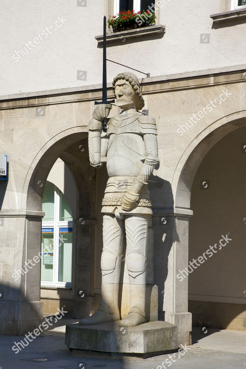 Roland Statue Prenzlau Uckermark Brandenburg Germany Editorial Stock ...