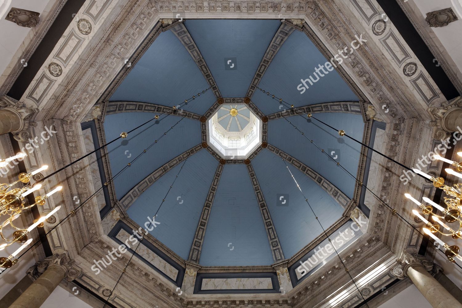 Baroque Dome Ooostkerk Church Middelburg Walcheren Editorial Stock ...