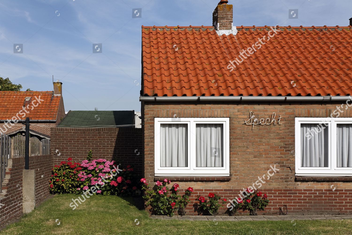 Typical Small Dutch House Apartments Zoutelande Editorial Stock Photo ...