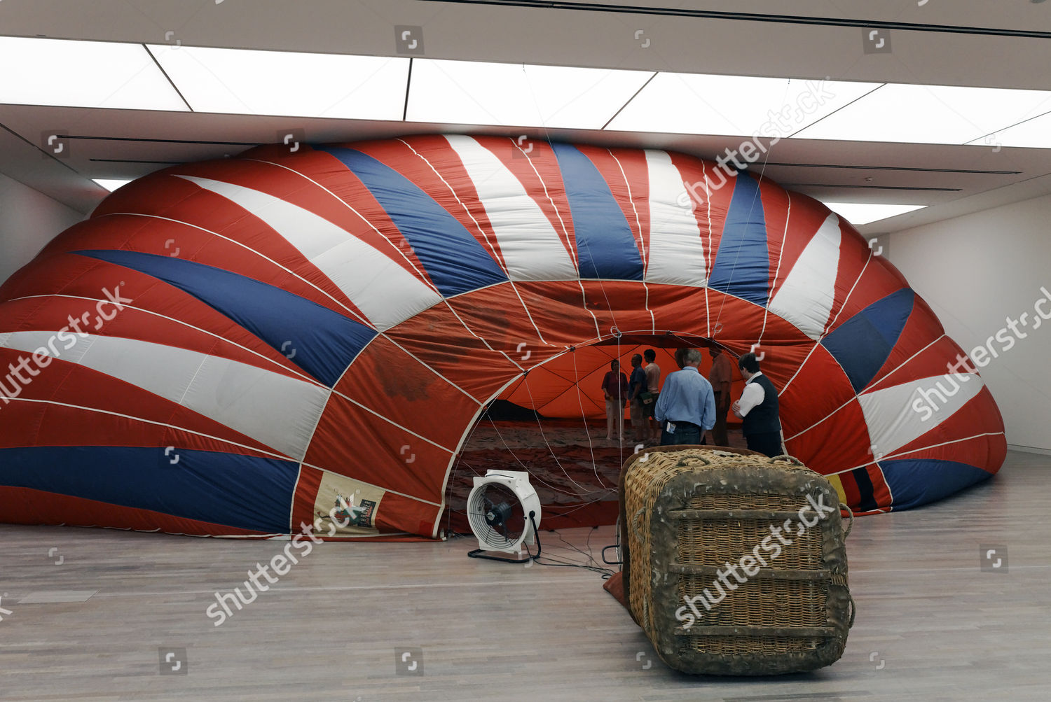 Hot Air Balloon Museum Hall Spatial Editorial Stock Photo - Stock Image ...