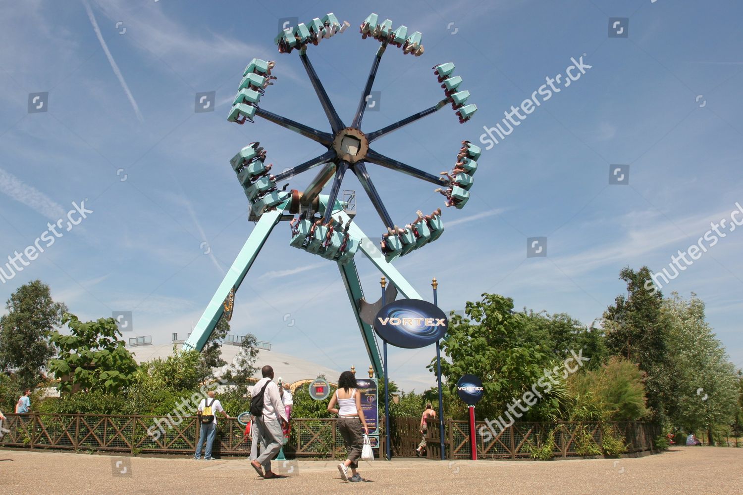 Thorpe Park Vortex Editorial Stock Photo - Stock Image | Shutterstock