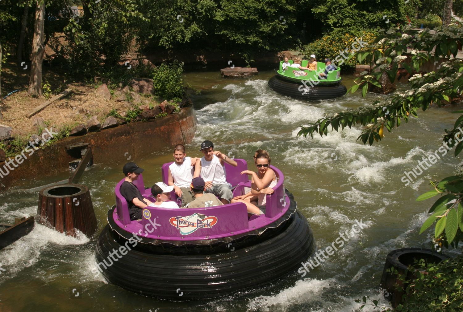 Thorpe Park Ribena Rumba Rapids Editorial Stock Photo - Stock Image ...