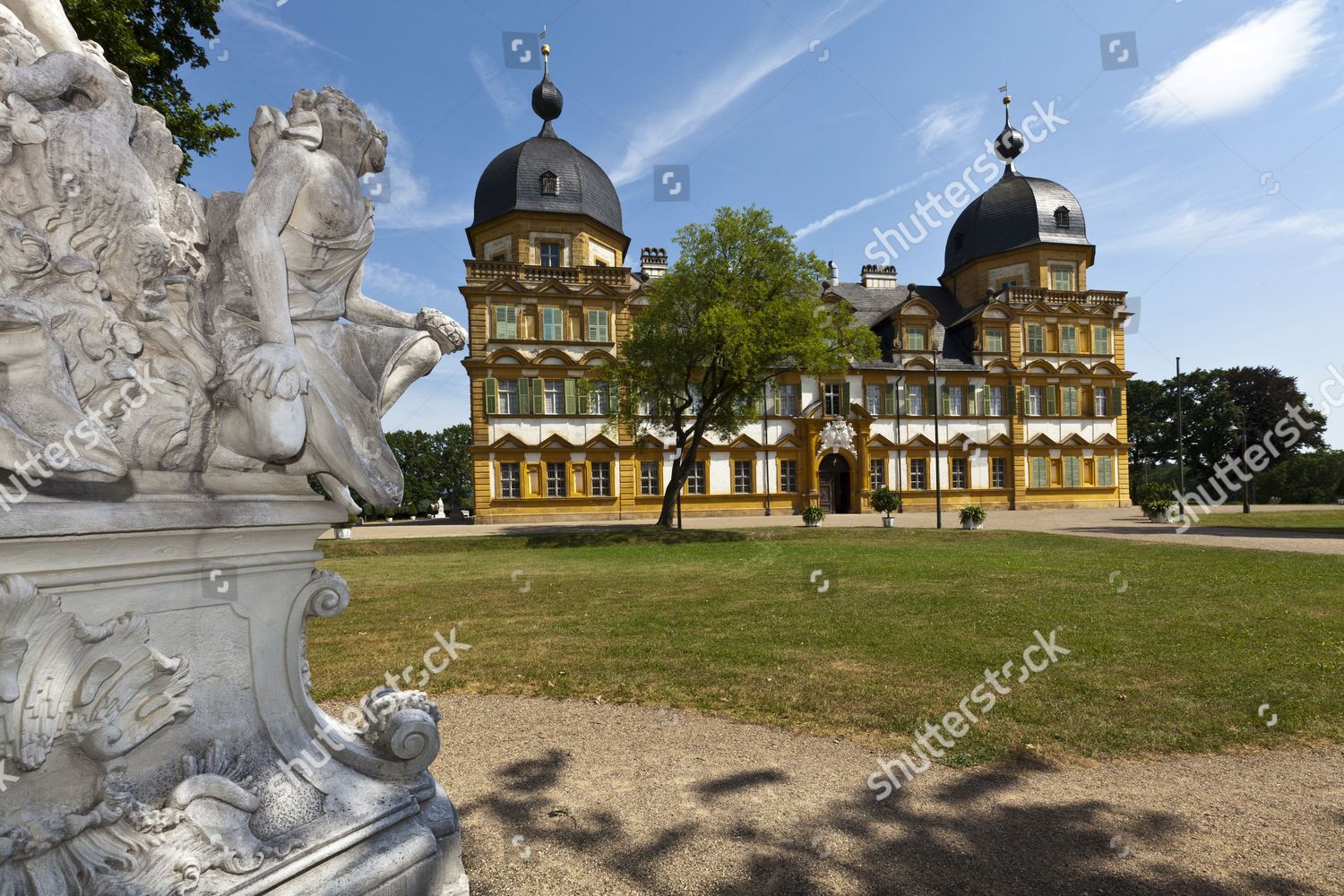 Seehof Palace Park Memmelsdorf Upper Franconia Editorial Stock Photo ...