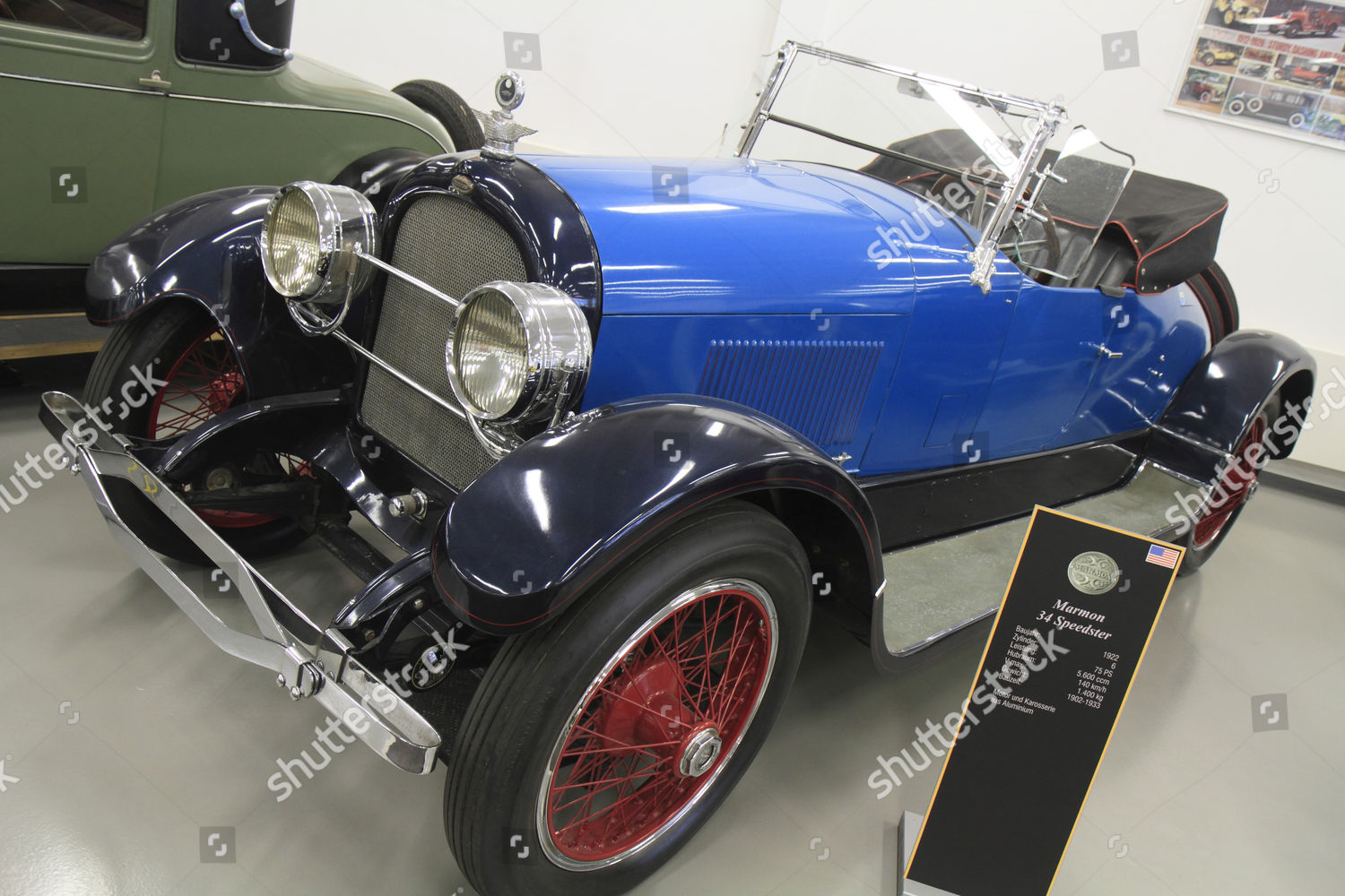 Marmon 34 Speedster Vintage Car Built Editorial Stock Photo - Stock ...