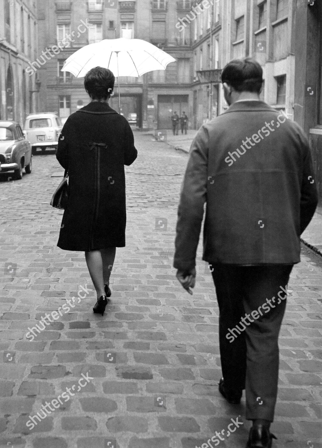 Woman Being Followed By Man Editorial Stock Photo - Stock Image ...