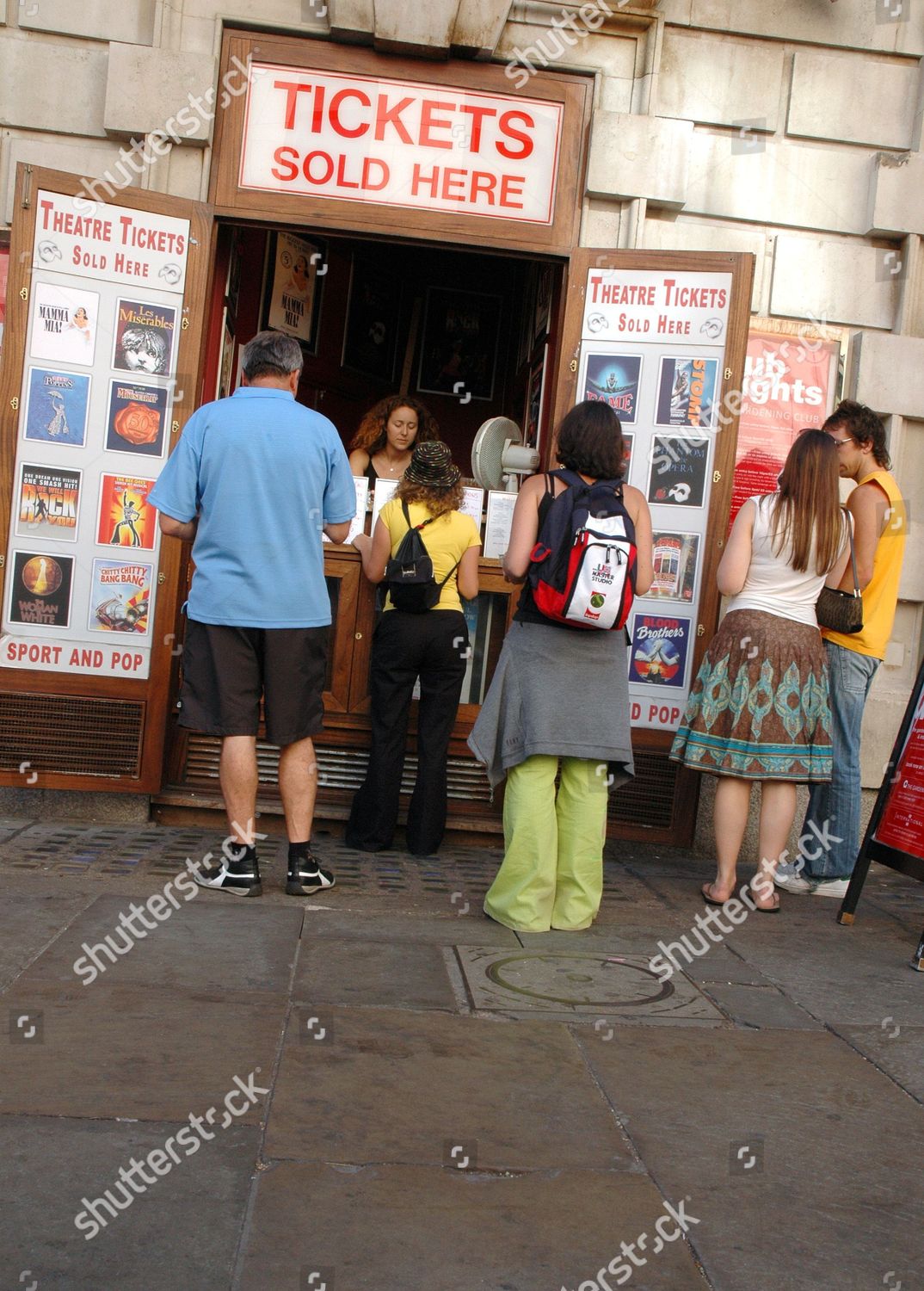 Ticket Outlet Covent Garden London Britain Editorial Stock Photo ...