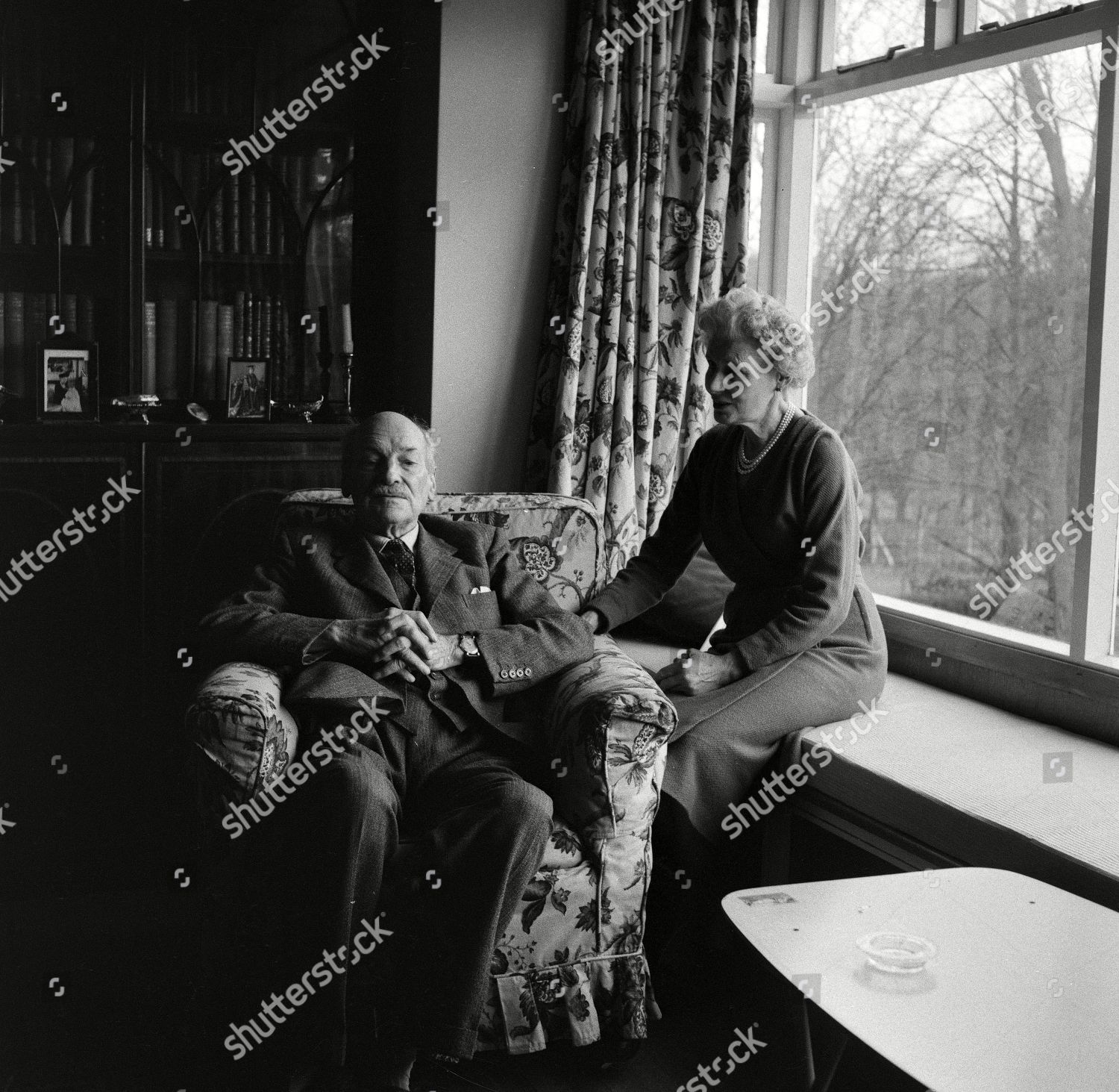 Lord Clement Attlee Wife Lady Violet Editorial Stock Photo - Stock ...