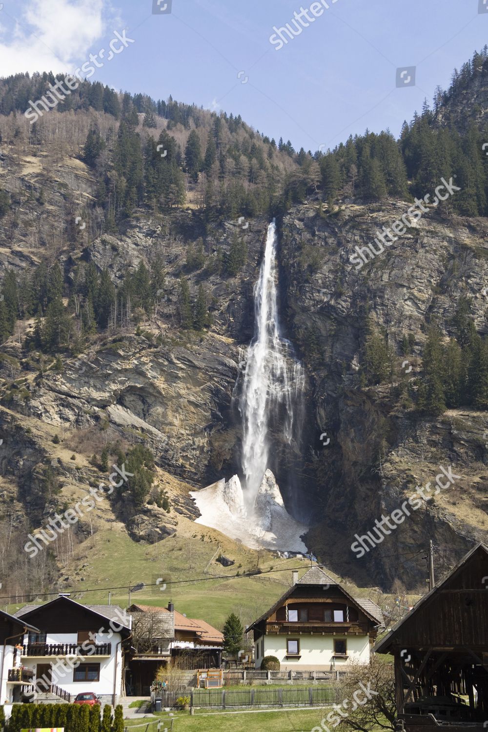 Waterfall Malta Maltatal Valley Hohe Tauern Editorial Stock Photo ...
